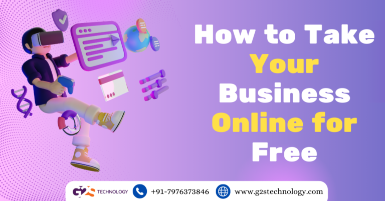 How to Take Your Business Online for Free: A Step-by-Step Guide ...